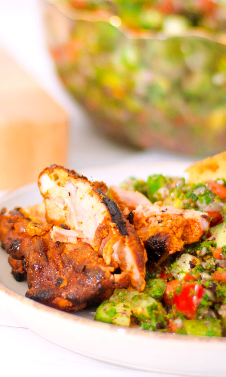 Fire up the flavour | Ninja Woodfire | Chicken shawarma king kebab